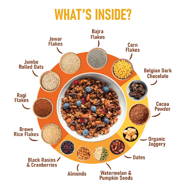 Choco Berry Crunch Muesli - Pintola