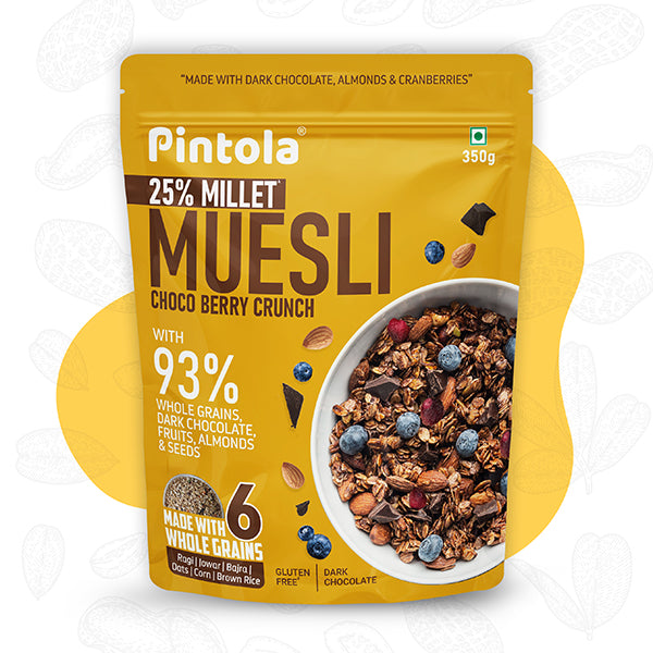 Choco Berry Crunch Muesli - Pintola